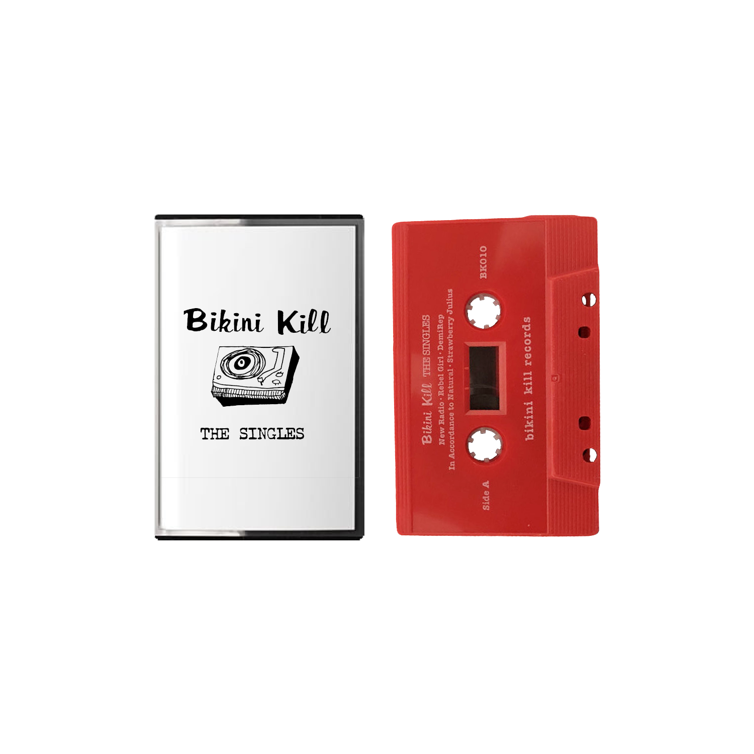 The Singles Album - Cassette Red – Bikini Kill