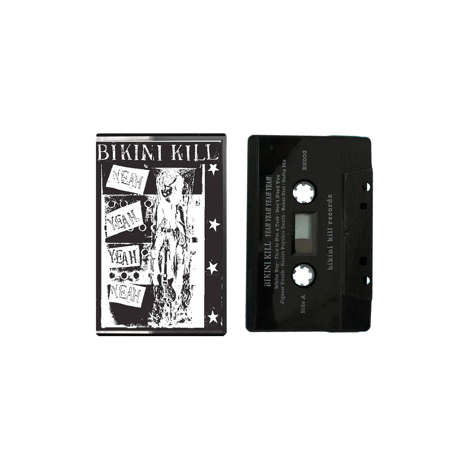 Yeah Yeah Yeah Yeah Album - Cassette Black – Bikini Kill