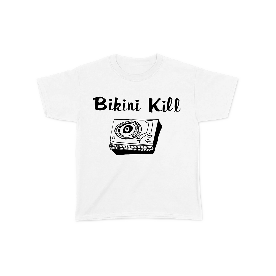 Record Player Tee - Youth – Bikini Kill